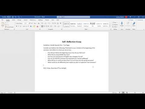 Lincoln: ENG 207 - Self Reflection Essay