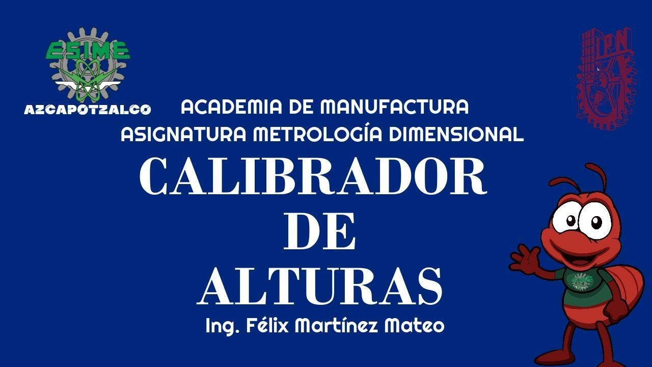 CALIBRADOR DE ALTURAS