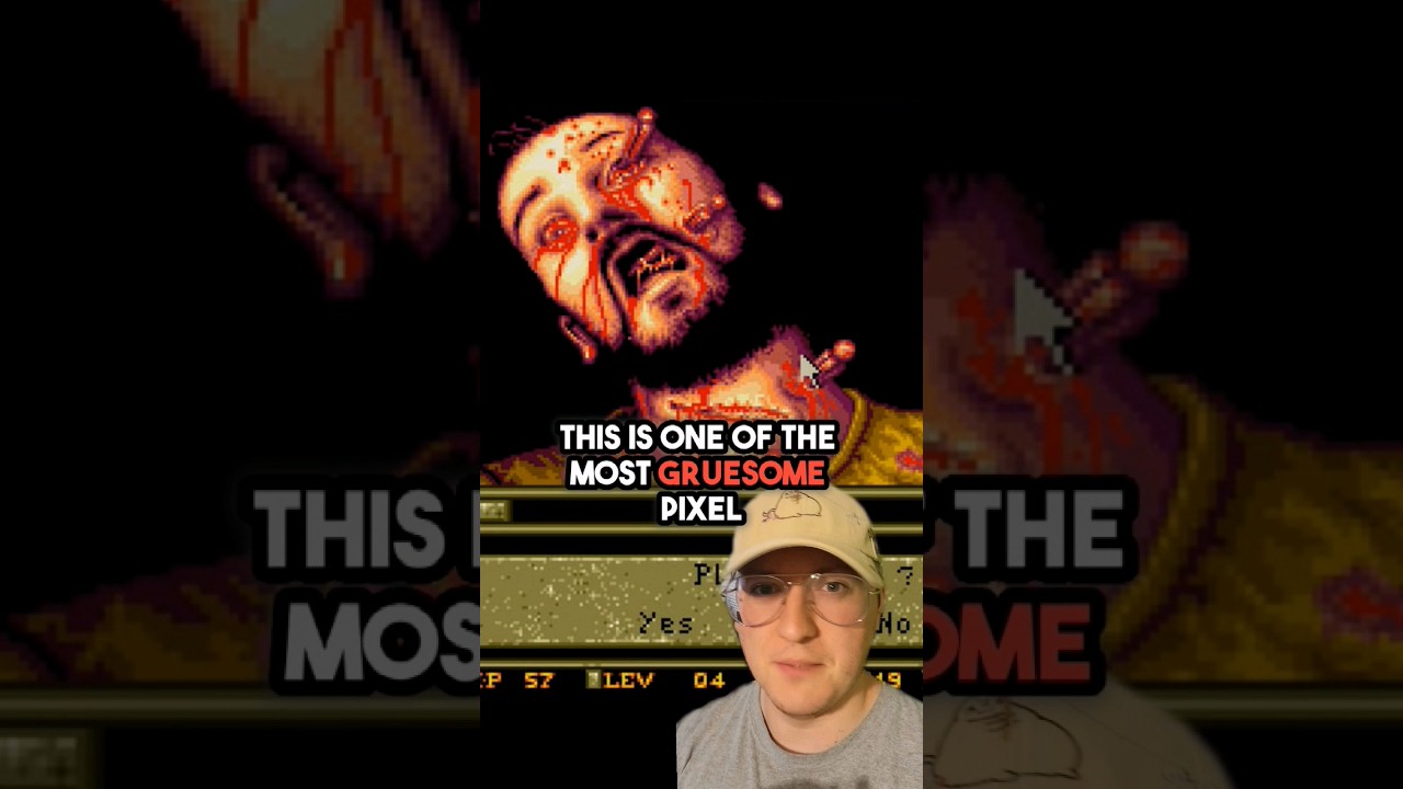 TERRIFYING 2D Pixel Art Horror Game! #shorts