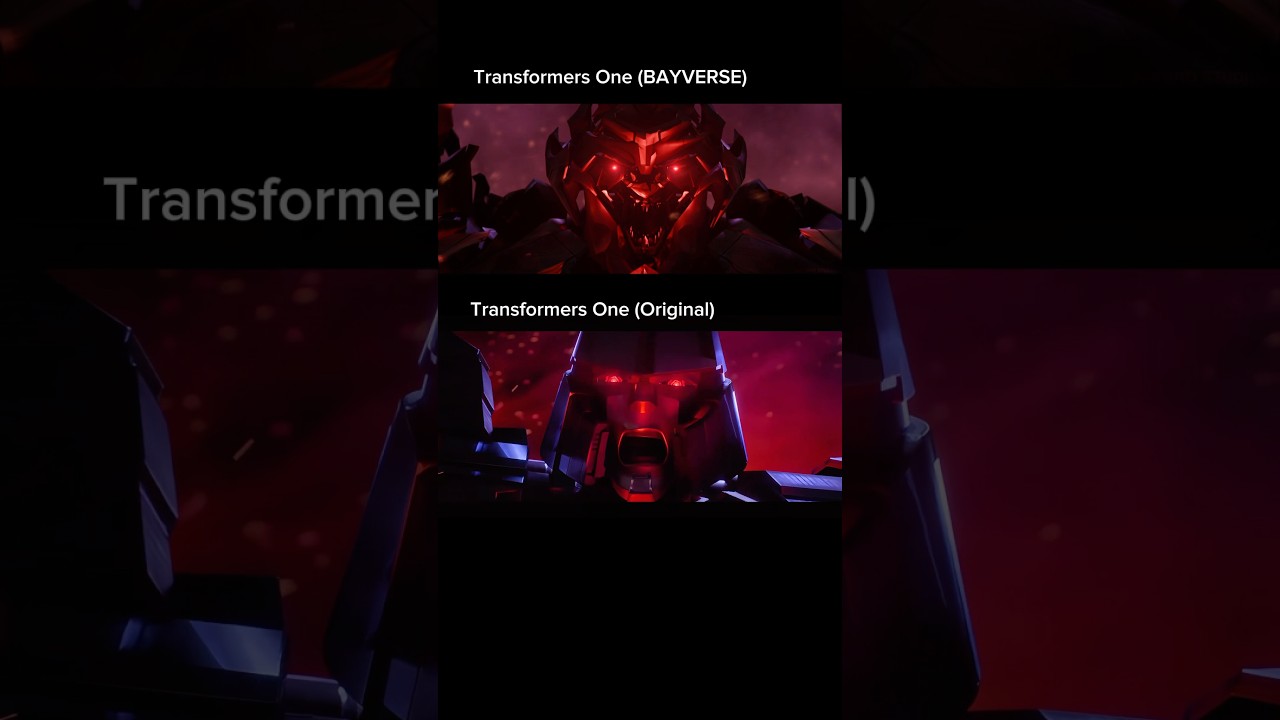 My post credits recreation!#transformers #shorts #viral #vfx #megatron #decepticons #transformersone