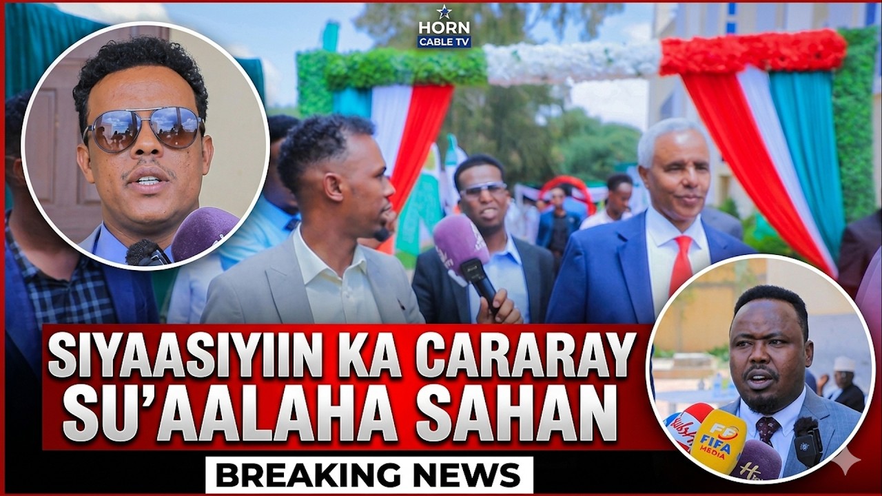 Sahan Tv oo Su'aalo Ku Boobay Masuuliyiin ka Soo Qayb-galay Khudbada Madaxweyne Cirro