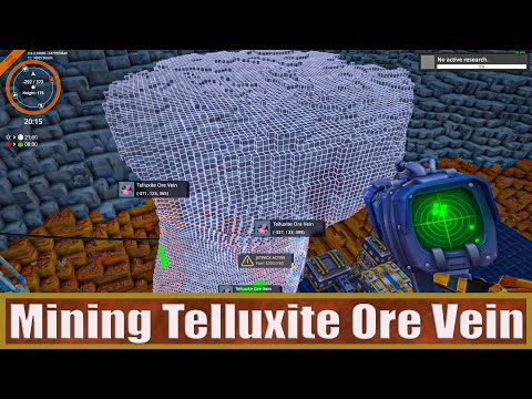 Foundry How To Mining Telluxite Ore Vein
