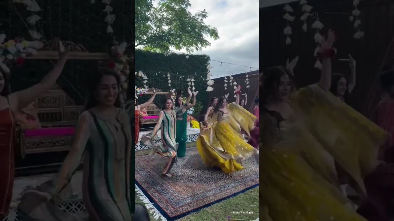 Haldi Sangeet | Mehndi Laga ke Ayyi | Bridesmaids Dance #haldi #mehendi #bridaldance