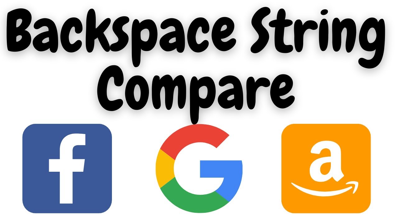 backspace string compare python | backspace string compare leetcode | O(1) space | python solution