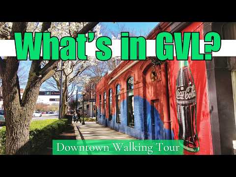 MUST SEE stops on Main Street | Downtown Greenville SC Walking Tour