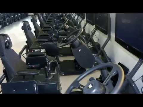 Cat® Simulators Training Heavy Equipment Operators