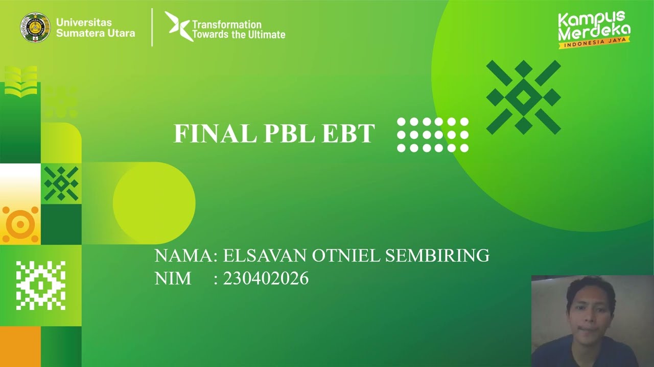 VIDEO PRESENTASI PERENCANAAN DAN PERANCANGAN PLTS ATAP