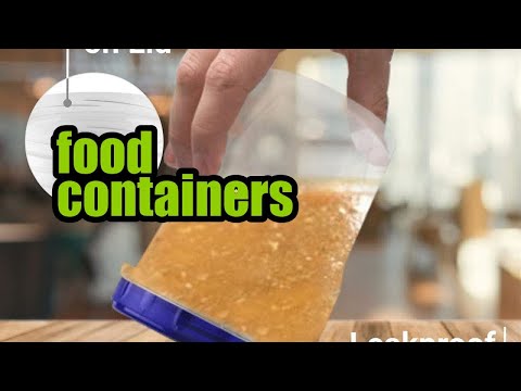 Review HomeyGear 32 oz 8 Pack Twist Top Food Deli Containers