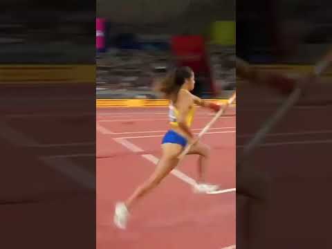 The Most Unluckiest Luckiest Pole Vaulter #shorts