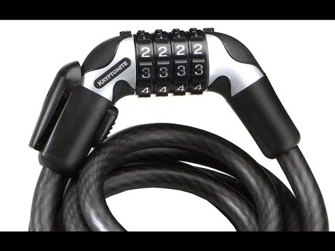 (167) Kryptonite KryptoFlex 1218 bike lock decoded