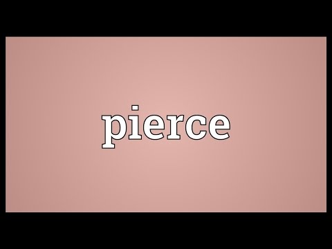 Pierce Meaning
