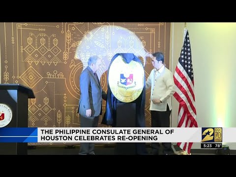 The Philippine Consulate General of Houston celebrates re-opening