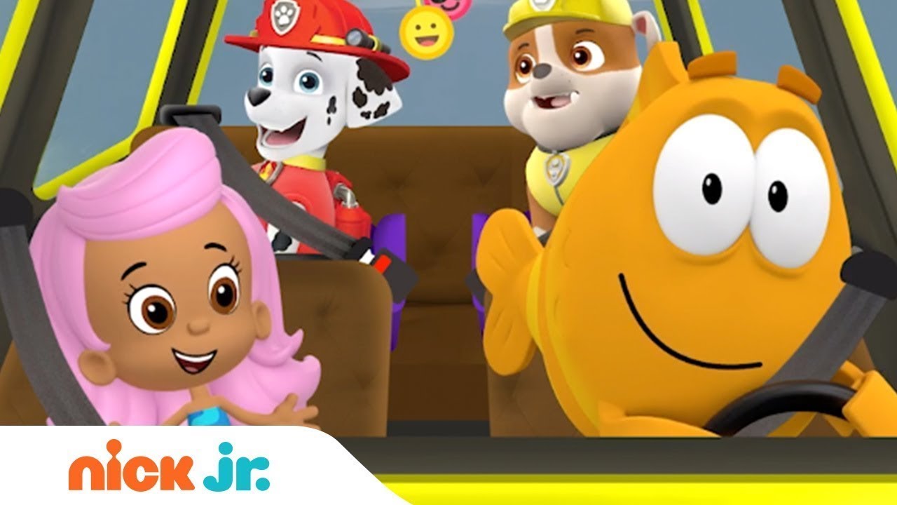 Nick Jr.’s Traffic Jams #2 🚙🎶 Sing Along w/ Molly (Bubble Guppies), Marshall & Rubble (Paw Patrol)