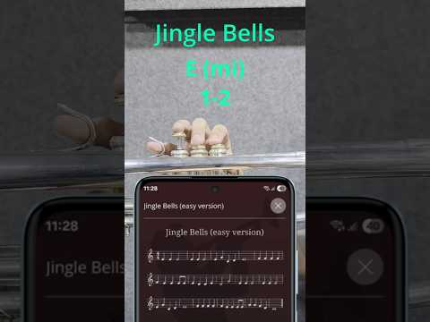 Jingle Bells (easy version) by Jingle Bells (Beginner Trumpet Sheet ...