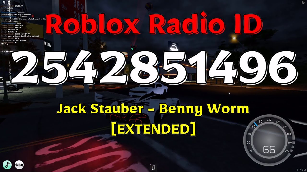 Jack Stauber - Benny Worm [EXTENDED] Roblox Code