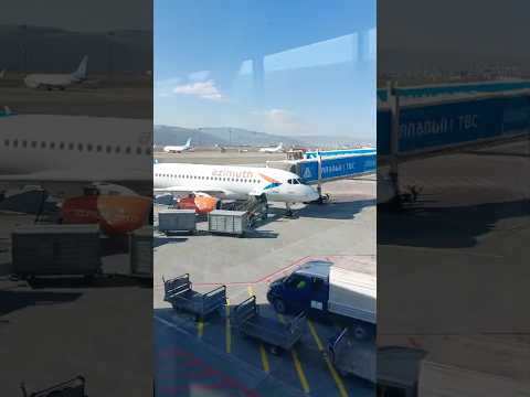 AZIMUTH AIRLINES/ NICE VIEW/ SHOTA RUSTAVELI TBILISI INTERNATIONAL AIRPORT GEORGIA 🇬🇪