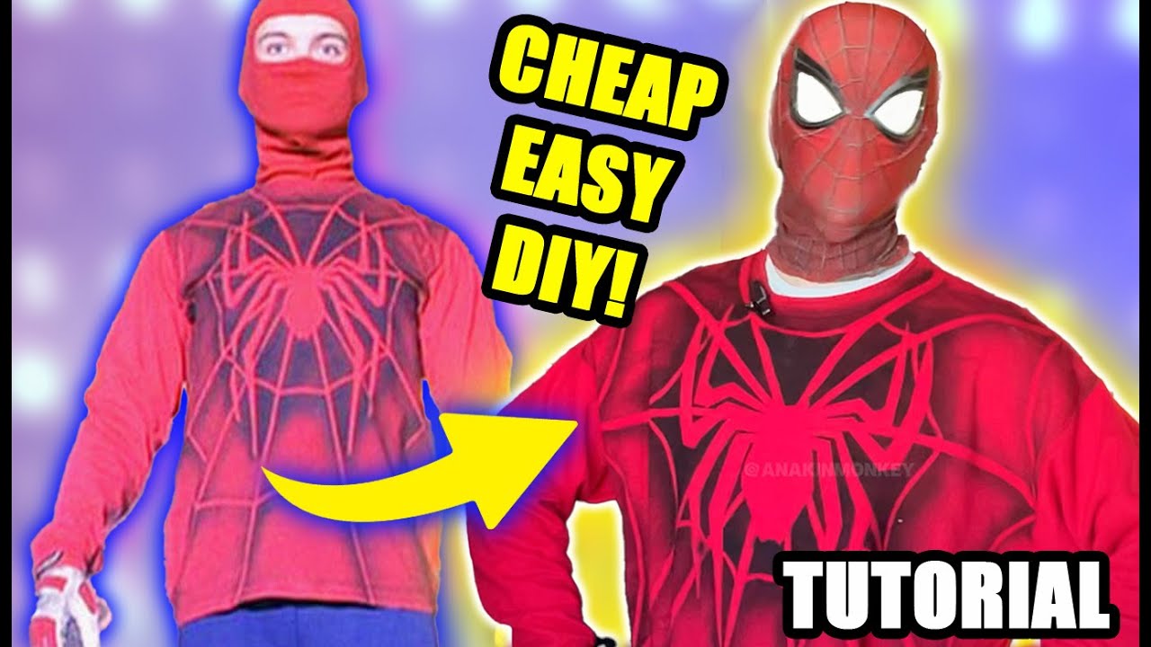 HOW TO MAKE the Human Spider Sweater-TUTORIAL