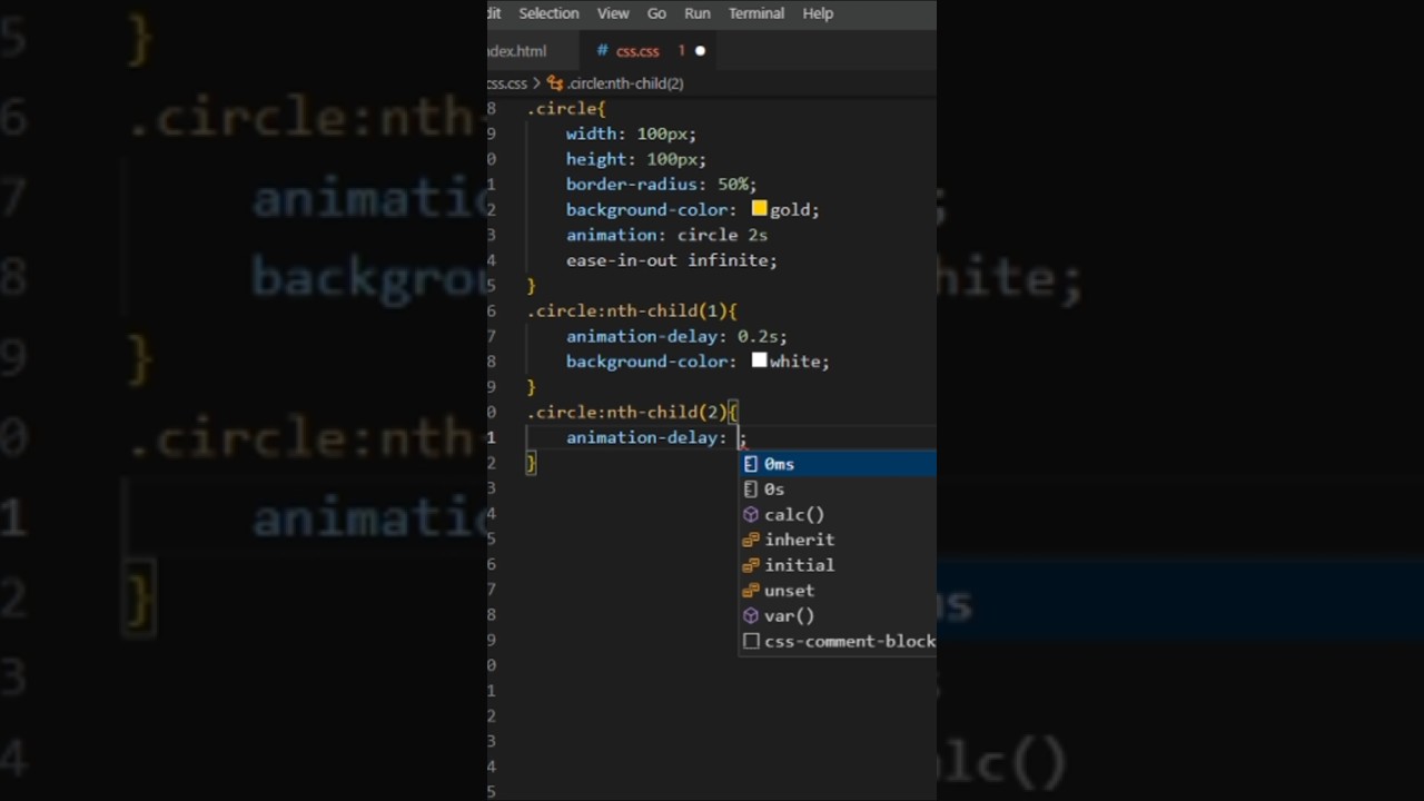 Amazing loader animation 😎 #css #animation #html #webdesign
