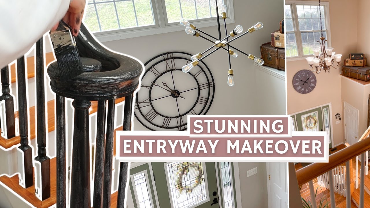 Entryway Transformation for a Drastic New Look