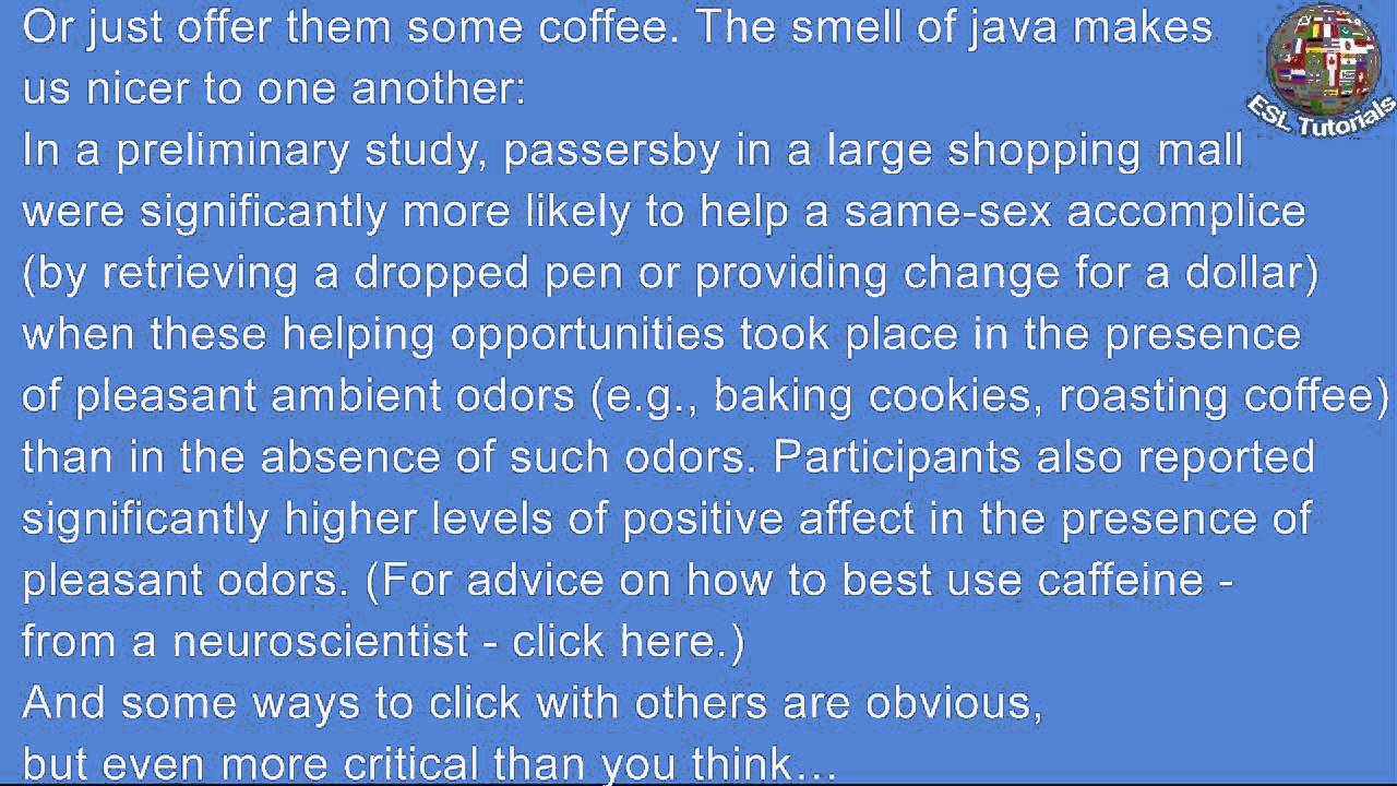[ESL Tutorials] - 5 Secrets To Always Making A Good First Impression