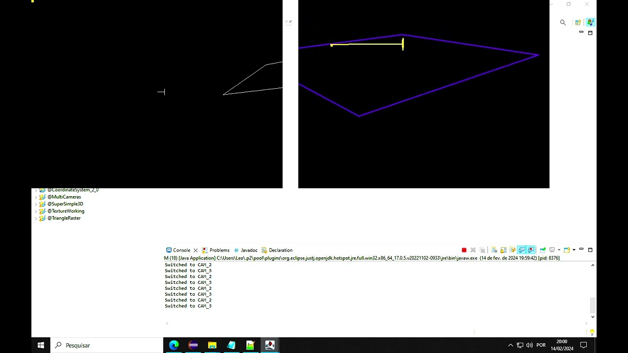 Java3D - Multi Cameras with Orientation