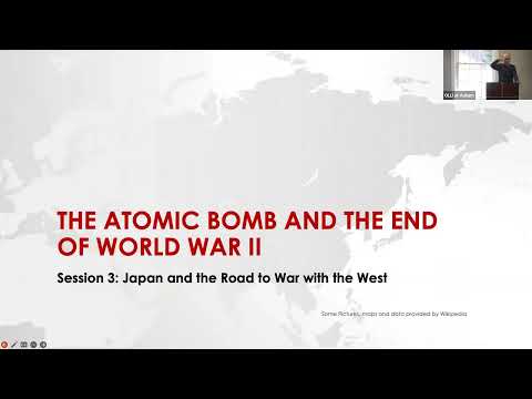 The Atomic Bomb and the End of WWII Wk 3 The Road to War with the West