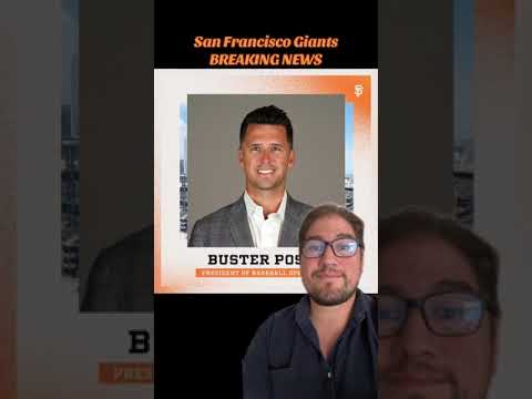 BREAKING NEWS: Farhan Zaidi is OUT & Buster Posey is IN | San Francisco Giants