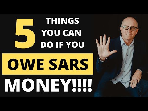 5 Things You Can Do If You Owe SARS Money!
