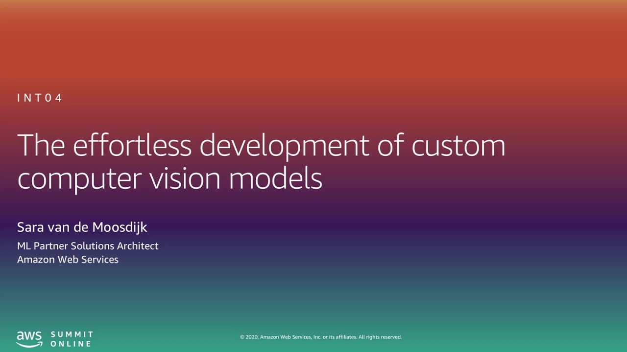 The Effortless Development of Custom Computer Vision Models - Level 300 (United States)