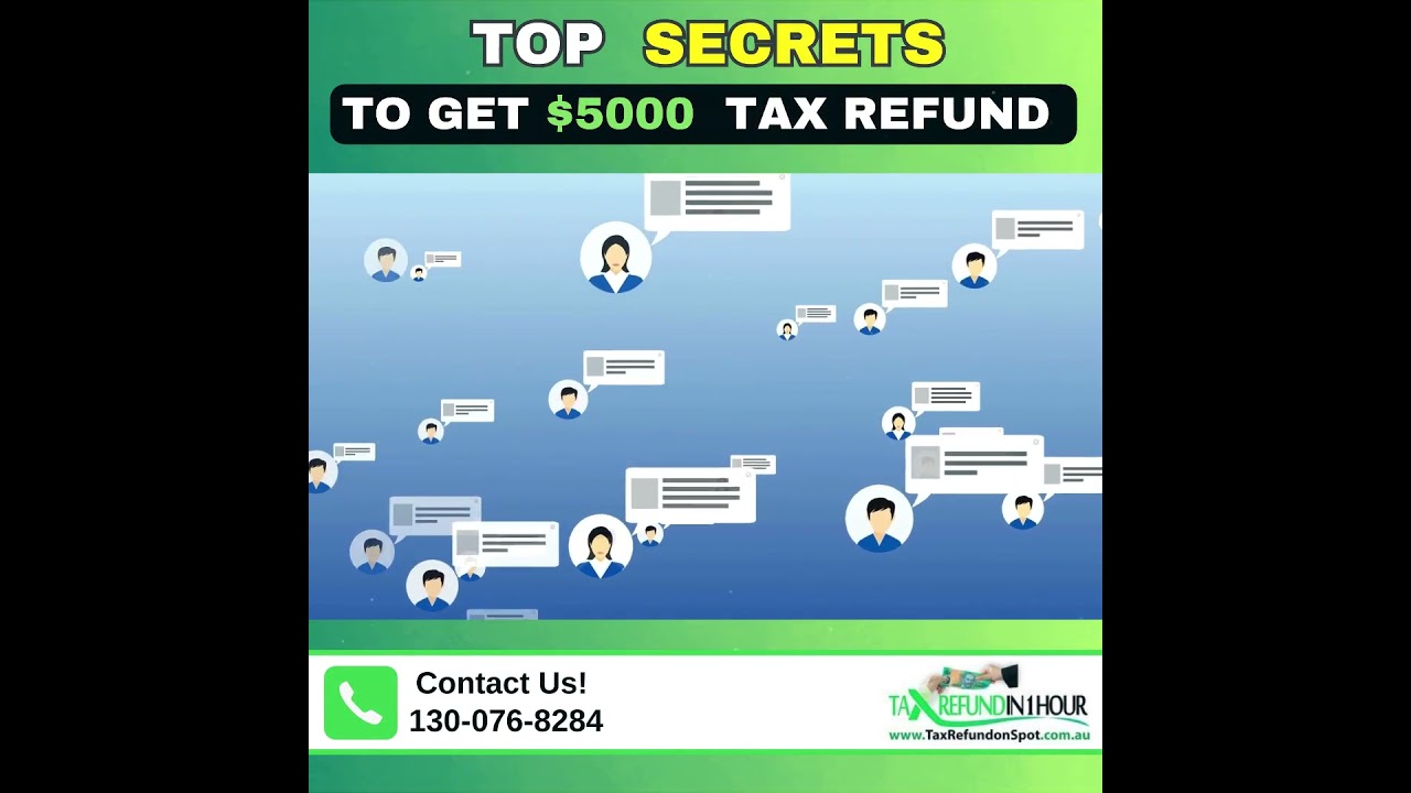 GET $5000 TAX REFUND! PLUS YOU CAN REFER AND EARN! #taxreturn #accountant #sydneyaustralia #taxes
