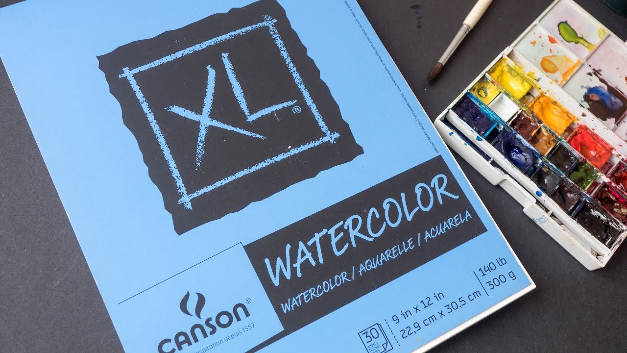 Review: Canson XL Watercolor Paper (300gsm)