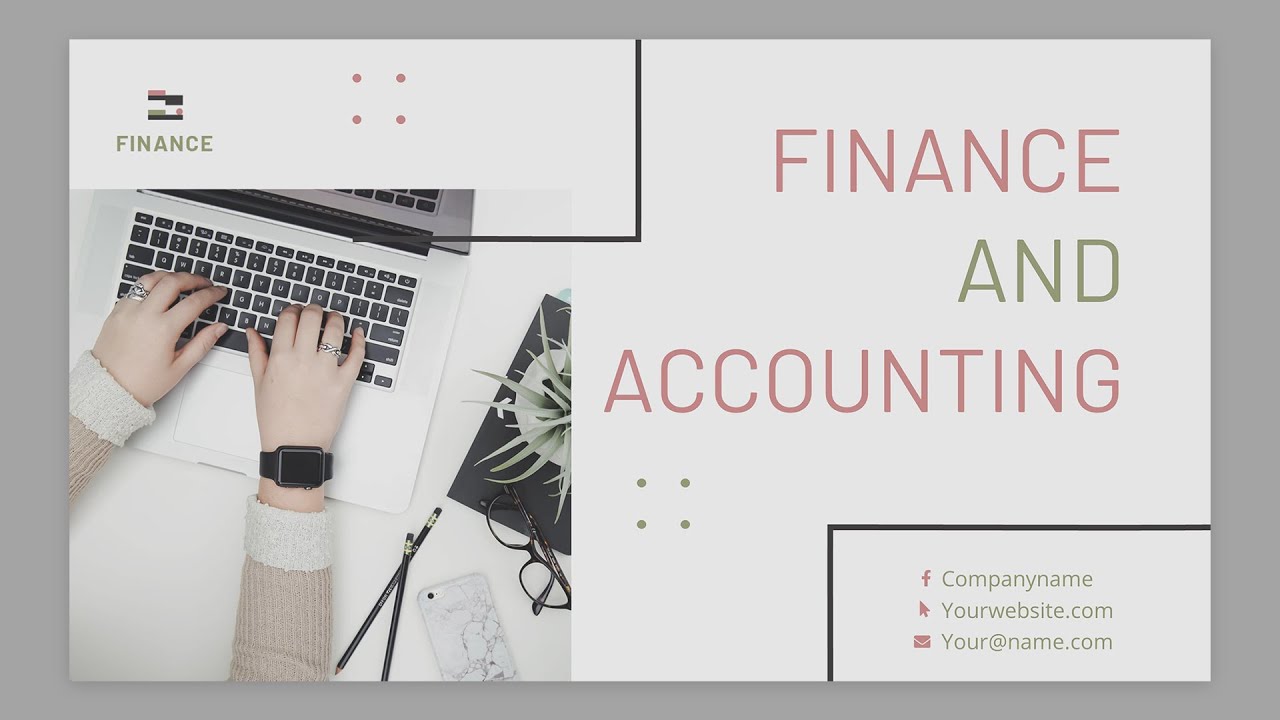 Finance Accounting PowerPoint Presentation Template