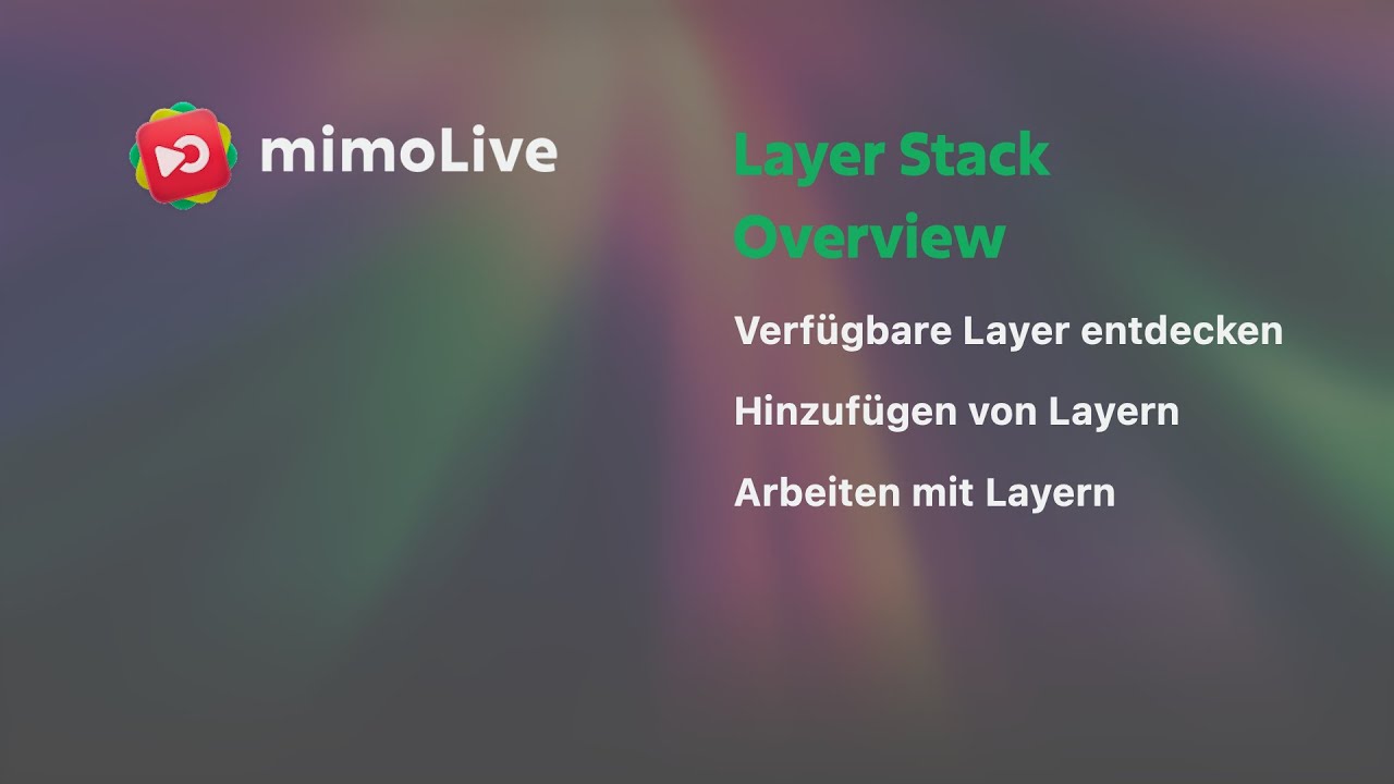 Layer Stack Überblick