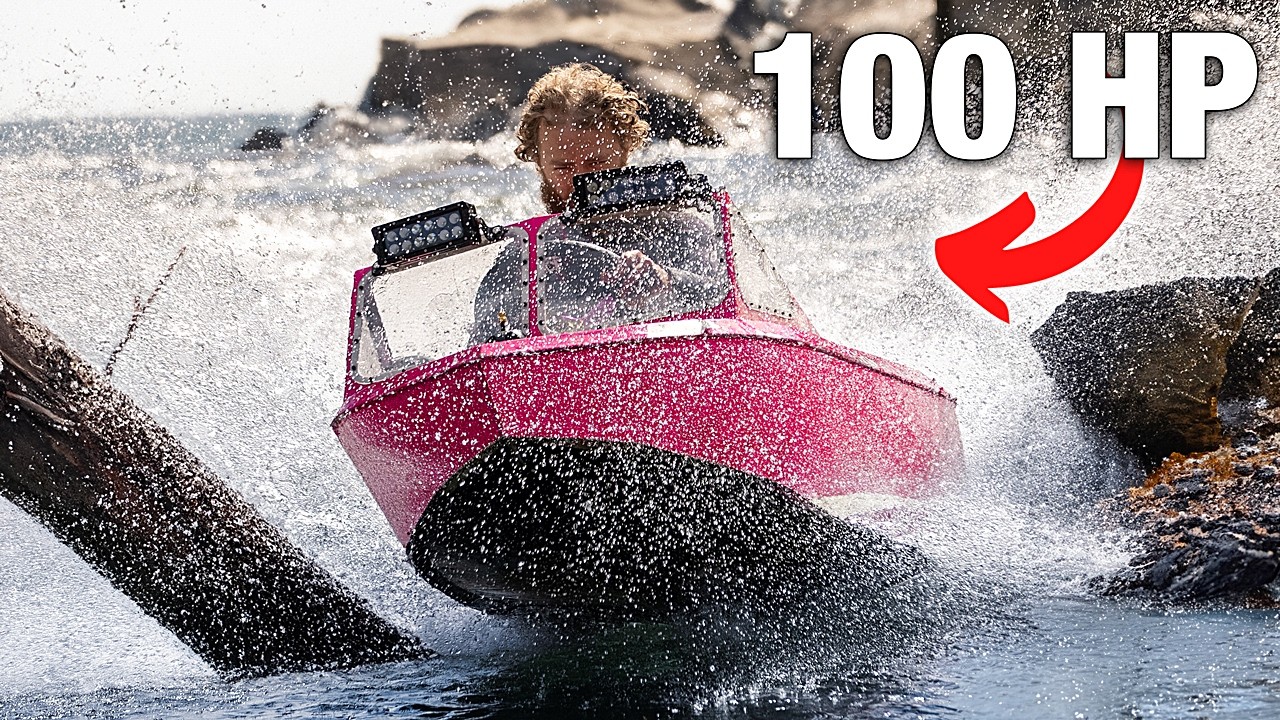 Micro Jet Boat Is a Tiny Contraption on a Daring Mission - autoevolution