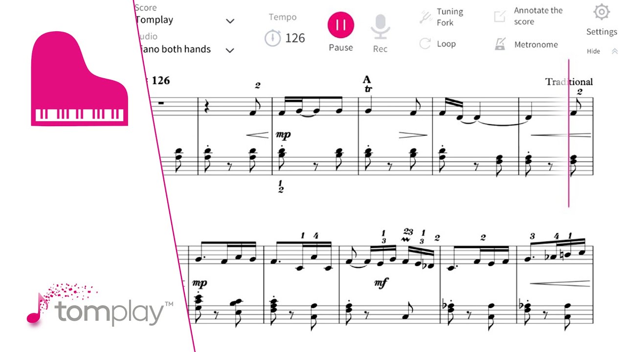 A Gasn Nign (Krimer Tants in D) (Klezmer) - Piano Sheet Music