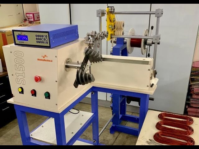 Motor Coil Winding Machine - S1120 AC Drive Stator Multiple Field Coils ...