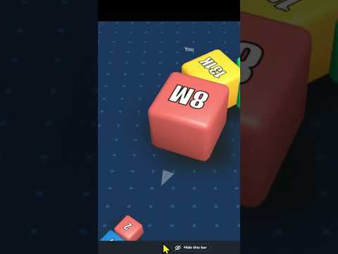 Cubes 2048 io 8M score #games #poki #gaming