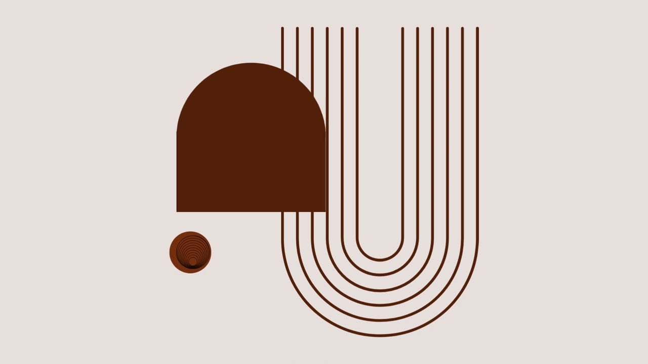 No Sound | Simple Brown Boho Abstract Geometric Minimalist | 30 Minutes