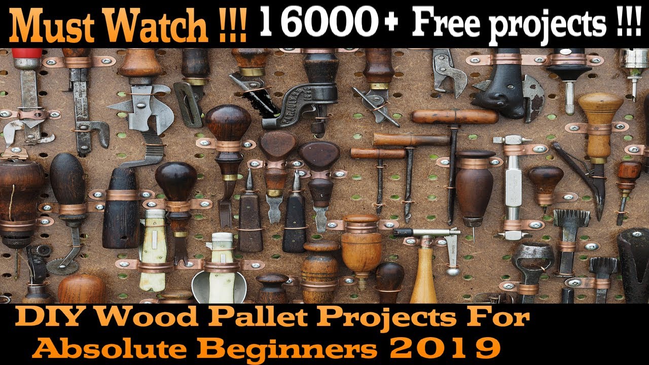 Awesome DIY Wood Pallet Projects For Absolute Beginners 2019