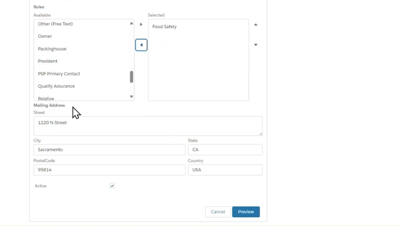Contacts - View and Update Your Contacts