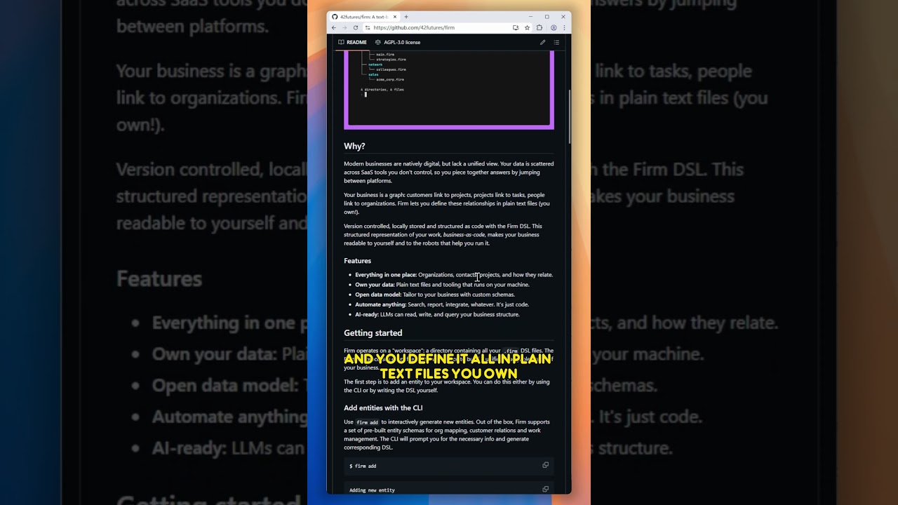 This Tool Turns Your Business Into Code #OpenSource#github #GitHubTrending  #DevTools