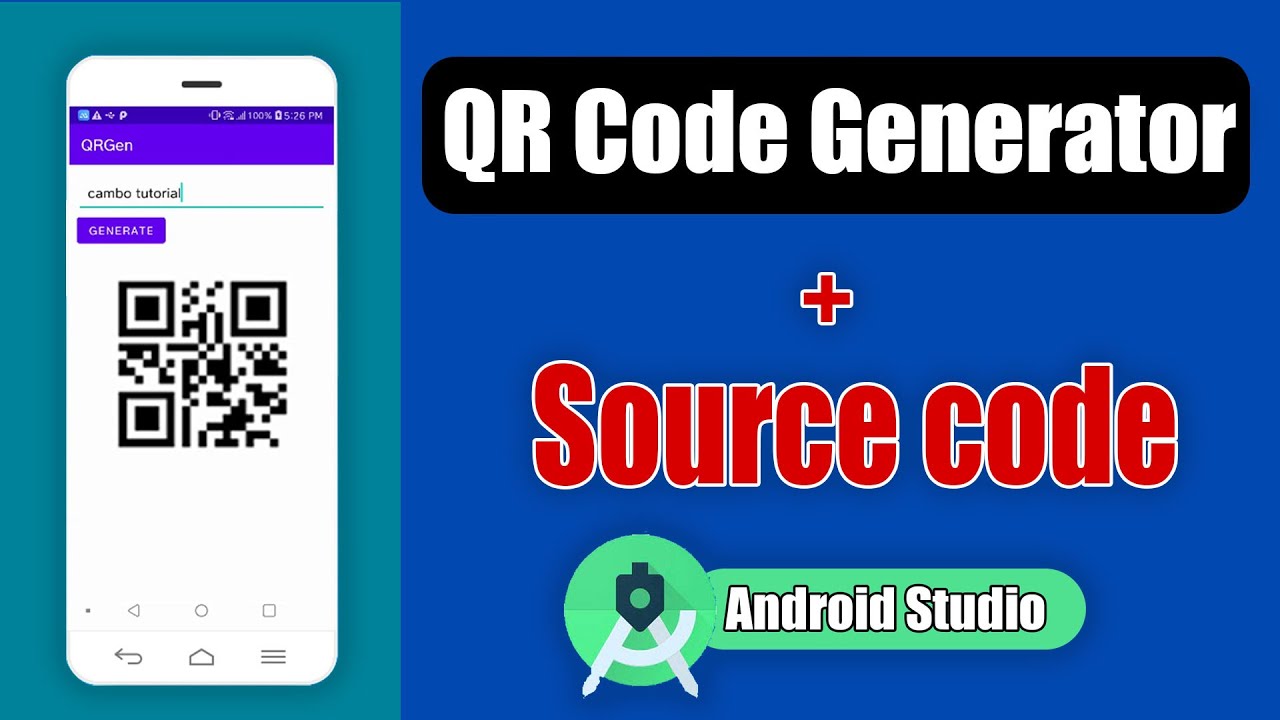 Generate QR Code In Android Studio QR Generator | Codingbeginner  #CodingBeginner #androidtutorial