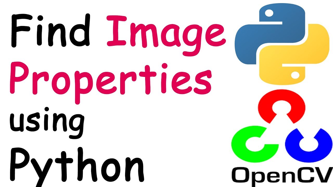 Image Properties using Python