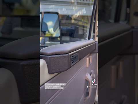 ARMRESTS as an accessory!? #jrcadventures #landcruiser #onestone @onestonearmrests