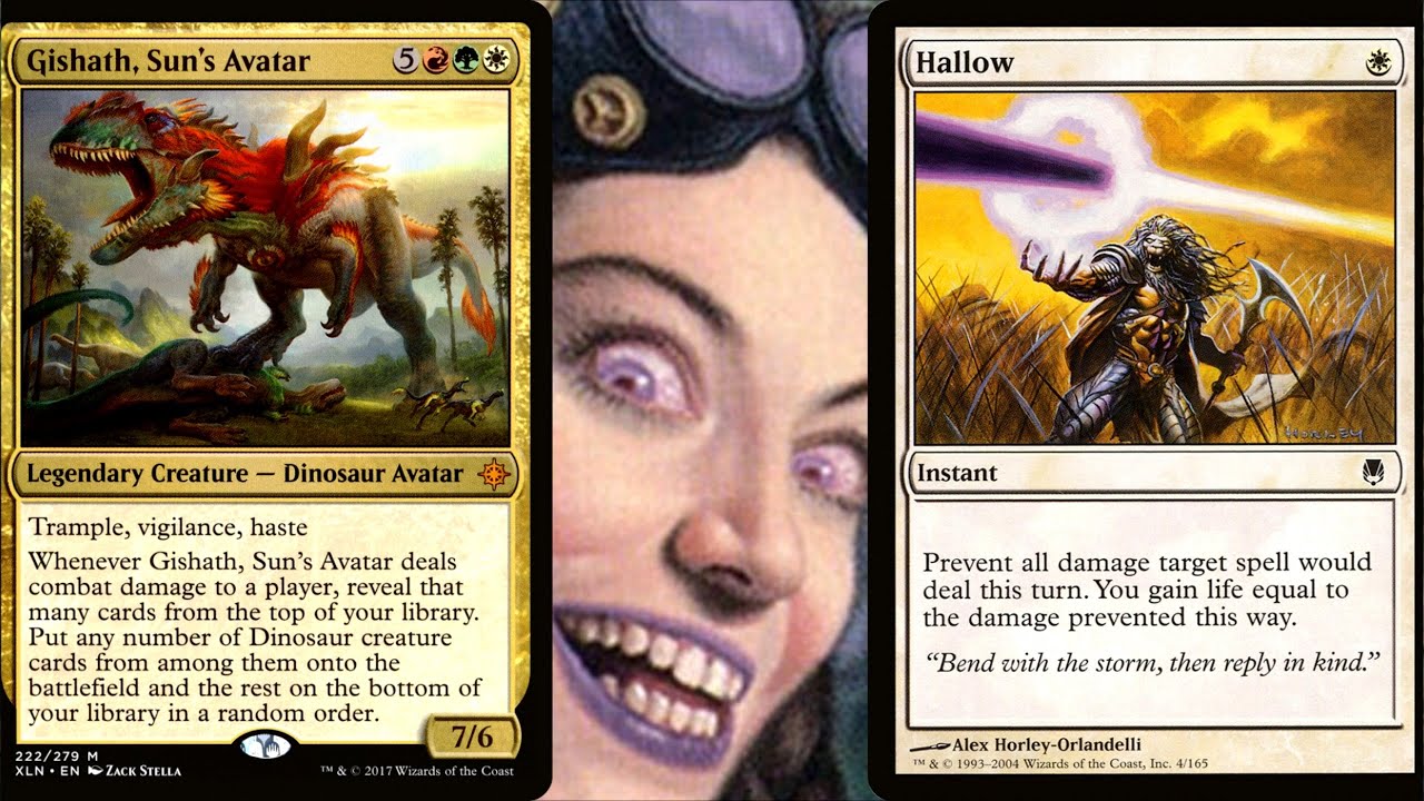 Understanding Damage Prevention in Commander: A Deep Dive into Hallow and Gishath | Galaxy.ai