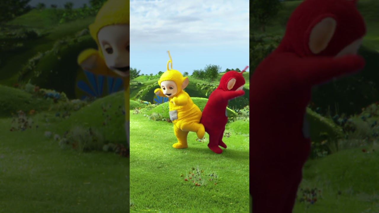 Making Friends With Laa Laa and Po #teletubbies