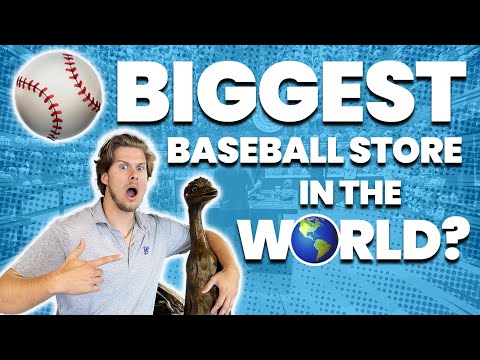 BIGGEST BASEBALL STORE IN THE WORLD⚾️🌎