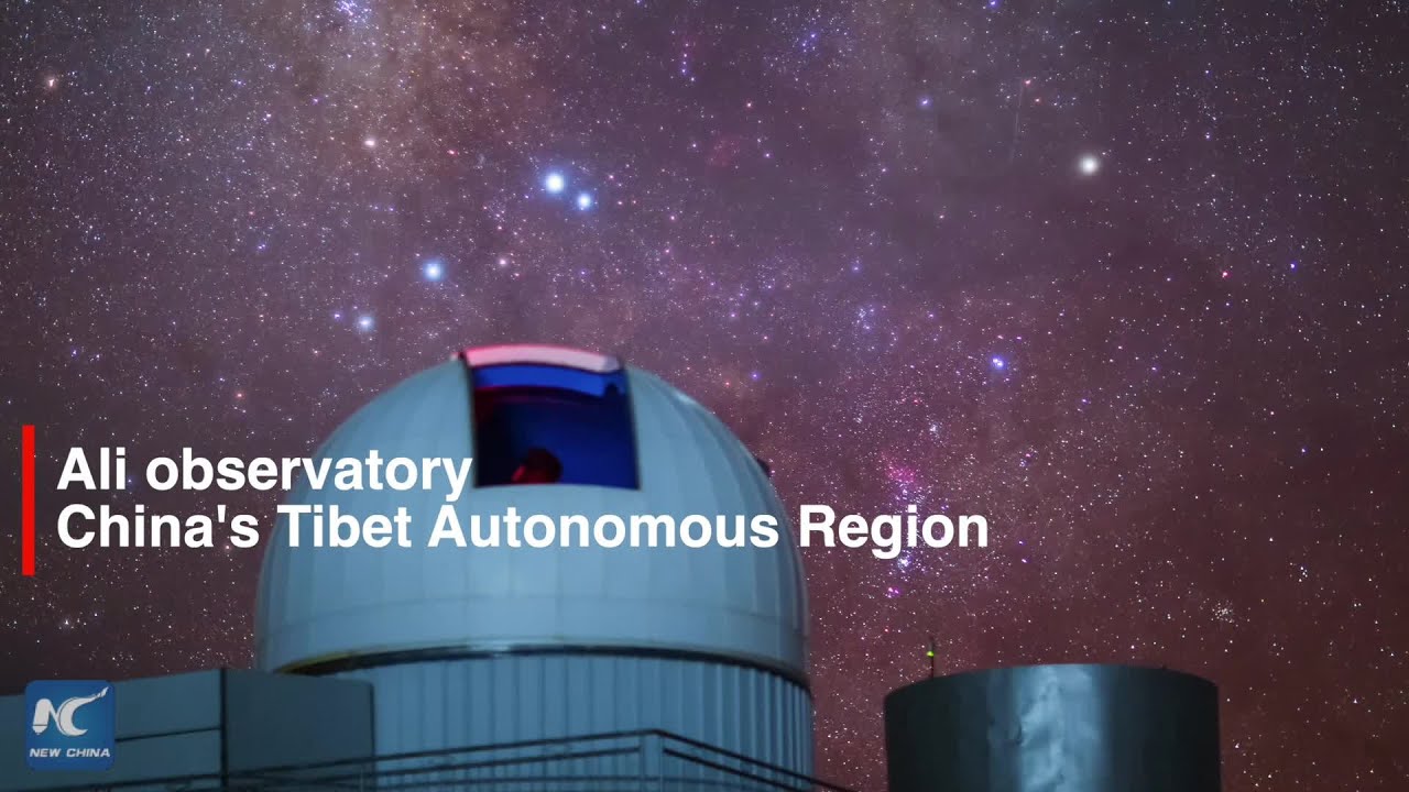 Marvelous milky way timelapse in Tibet