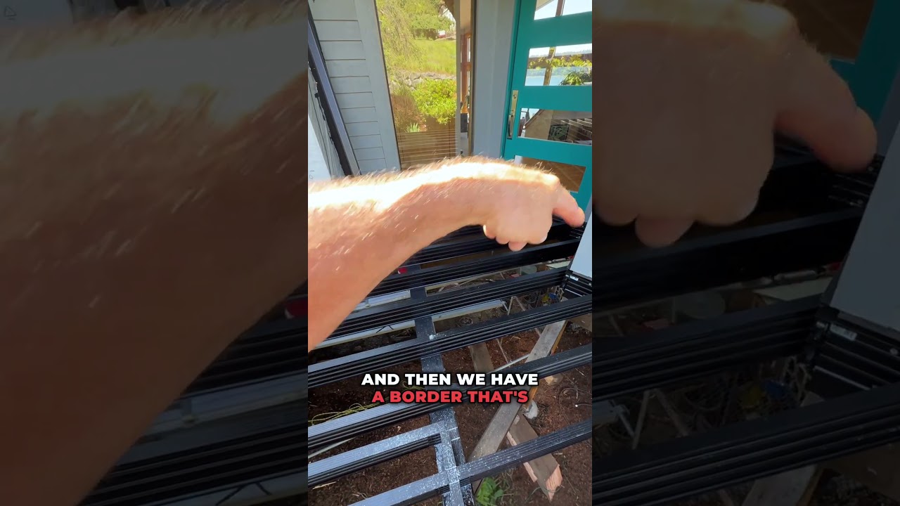 Some details on the framing for the front deck