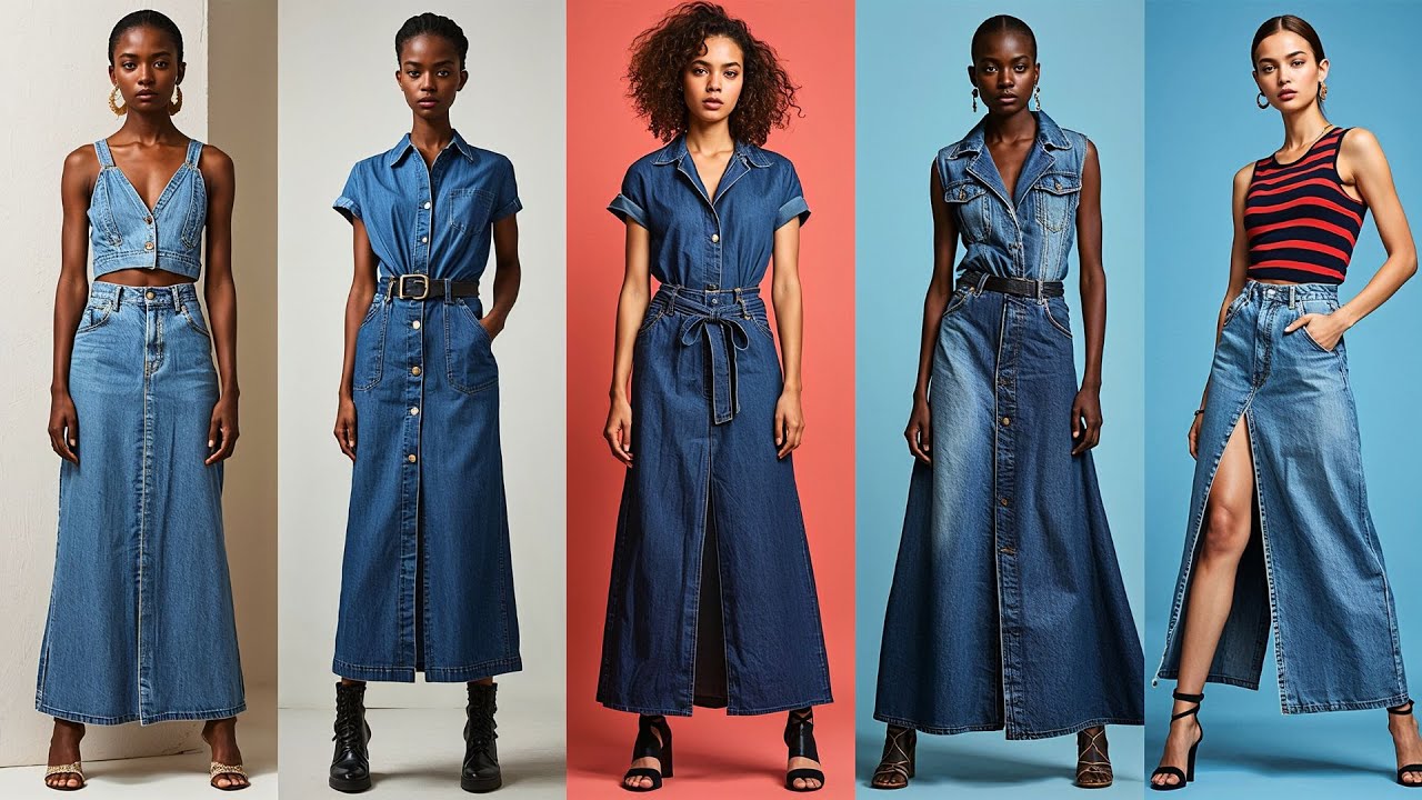Denim Maxi Skirt Looks | Chic & Wearable Outfits for 2026